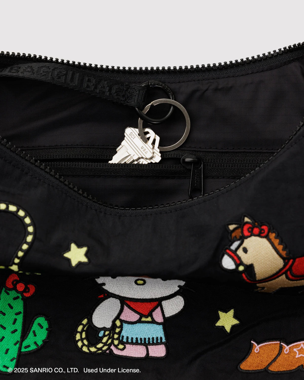Baggu Medium Nylon Crescent Bag - Hello Kitty Western (Copy) – Wanda ...
